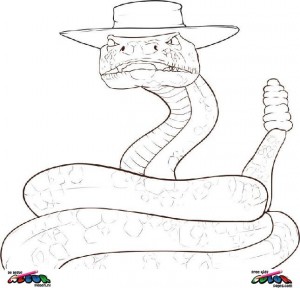 Rango003 - Printable coloring pages
